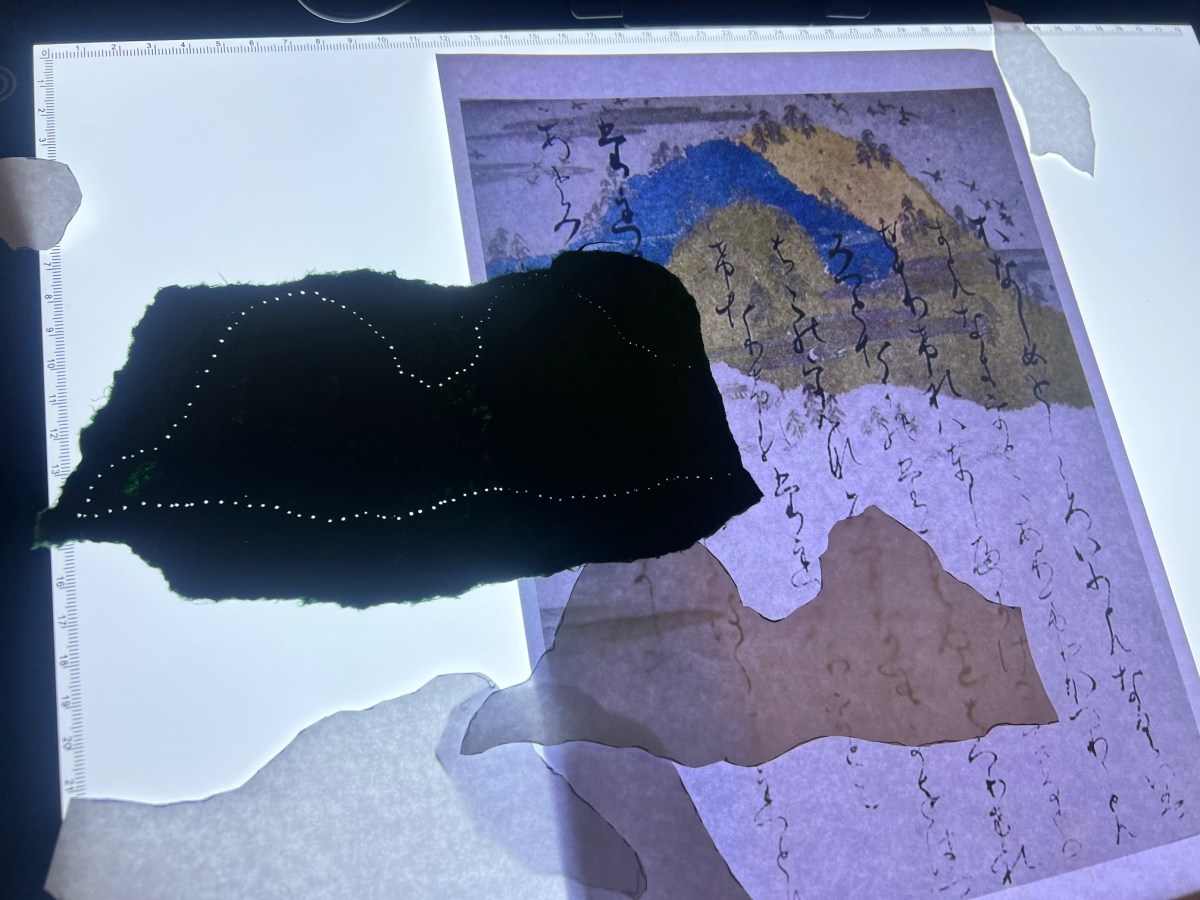 New project, Lady Ise poem – My Japanese Art Creations